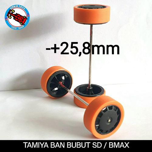 Promo Tamiya ban bubut medium Side damper BMAX / Ban Tamiya medium ...