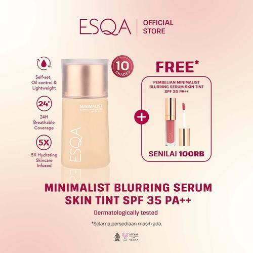Promo ESQA Minimalist Blurring Serum Skin Tint SPF 35 PA++ - Caramel ...