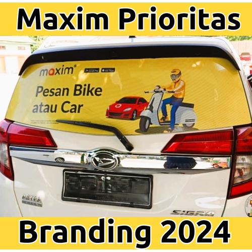 Jual STIKER MAXIM PRIORITAS KACA BELAKANG 2024 - DatsunGo - Kota Madiun ...