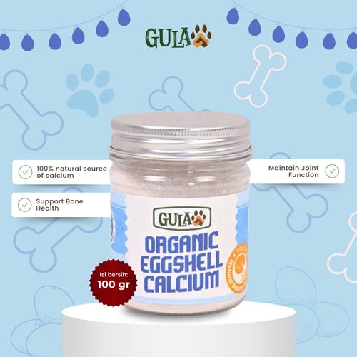 Jual GULAPAWS Vitamin Kucing Anjing Organic Egg Shell Powder 100gr ...
