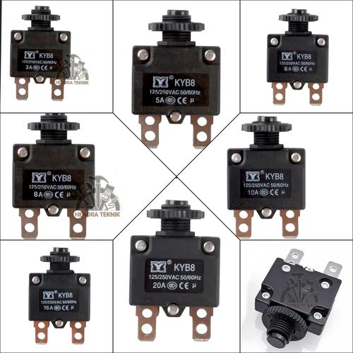 Jual THERMAL OVERLOAD CIRCUIT BREAKER 3A 5A 6A 8A 10A 16A 20A ALAT ...