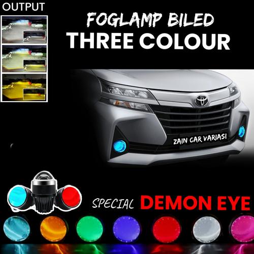 Jual foglamp biled demon AVANZA XENIA 3 warna variasi putih kuning ...
