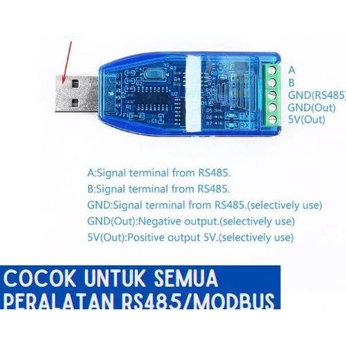 Jual USB TO RS485 USB RS 485 RS485 CONVERTER MODBUS PLC IOT INDUSTRIAL ...