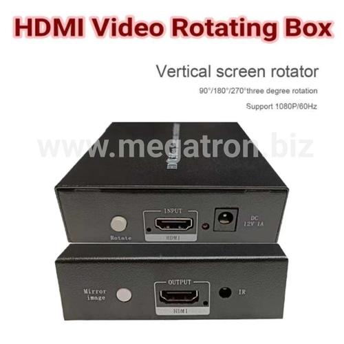 Jual HDMI Video Rotating Box - Memutar gambar 90 / 180 / 270 derajad ...
