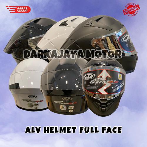 Jual HELM ALV GENESIS SOLID PAKET GANTENG / ALV FULL FACE TERBARU ...
