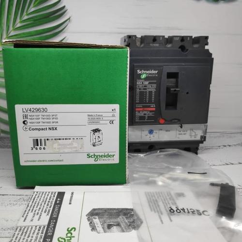 Jual MCCB NSX100F 70 - 100A 36KA 3P SCHNEIDER TM100D LV429630 TERBARU ...