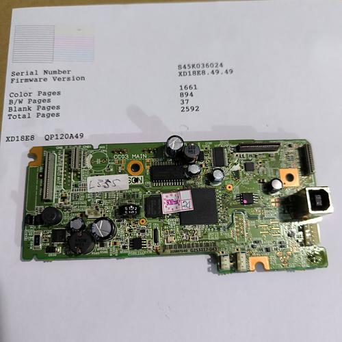 Jual Mainboard Epson L355 wifi New Orignal / Mother Board Stylus L355 ...