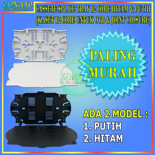 Promo Cassete 12 Core / Kaset 12 Core / Splice Tray 12 Core Fiber Optic ...