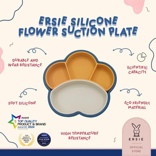 Jual Ersie Flower Silicone Plate | Piring silikon bayi mpasi 6bulan ...