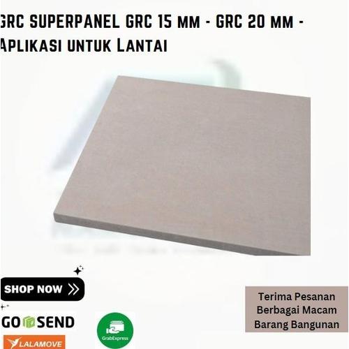 Jual Ready Grc Superpanel Grc 15 Mm - Grc 20 Mm - Aplikasi Untuk Lantai ...