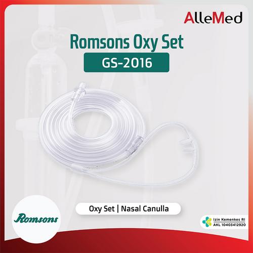 Jual Romsons Oxy Set Nasal Cannula - Adult - Kota Surabaya - AlleMed ...