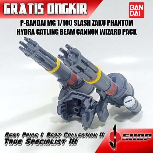 Promo P-BANDAI MG 1/100 SLASH ZAKU PHANTOM HYDRA GATLING BEAM CANNON ...