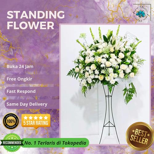 Jual Standing Flower Jakarta - Bunga Standing Dukacita Premium Fresh ...