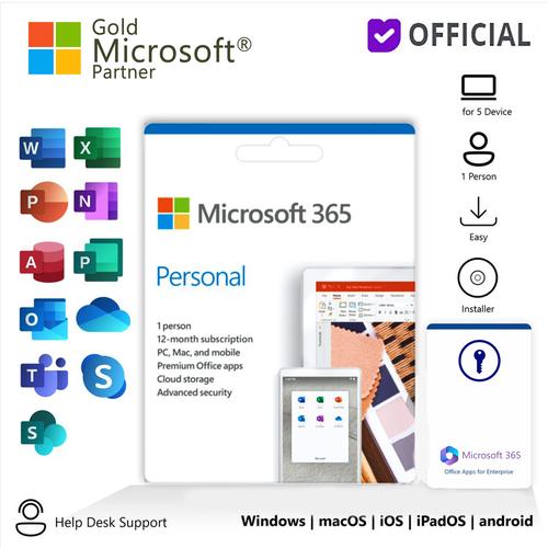 Promo Office 365 Original 5 Device For Win / Mac / Ipad / Android - 1 ...