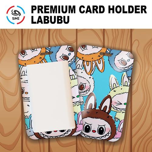 Jual LABUBU ID CARD HOLDER/TEMPAT ID CARD/ NAME TAG HOLDER - Putih ...