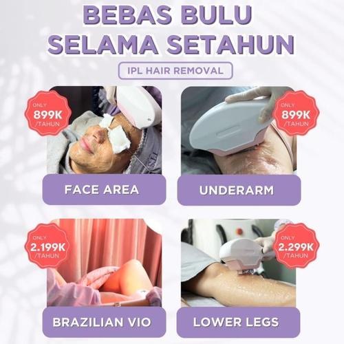 Jual ipl hair removal Laser Brazilian / penghilang bulu Miss V ...