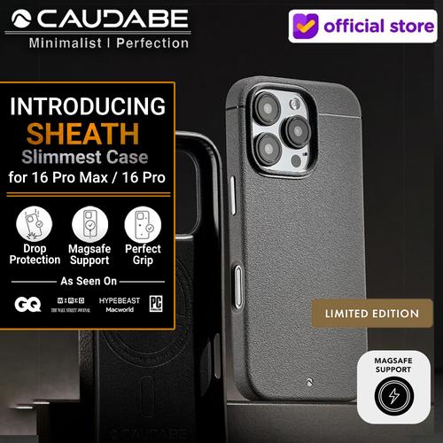 Jual Caudabe Sheath Case Compatible For iPhone 16 Pro Max / 16 Pro / 16 ...