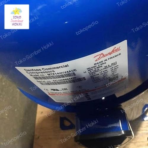 Jual KOMPRESOR/COMPRESSOR DANFOSS MTZ144/MTZ144HV4AVE 12PK R404A 3PHASE ...