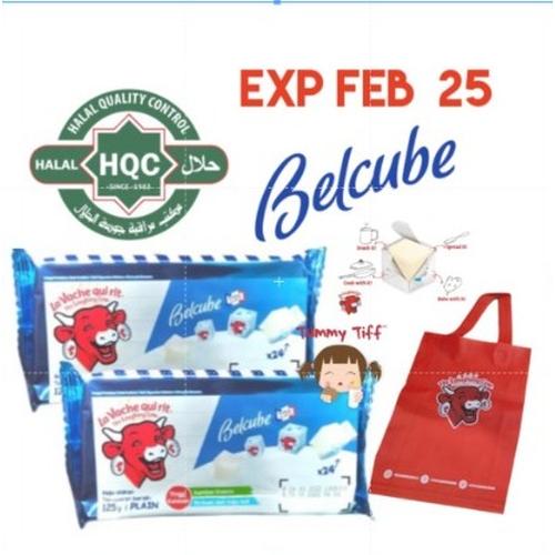 Jual Belcube plain Cheese Spread MPASI 125gr / Keju Belcube / Belcube ...