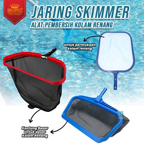 Jual Kolam Renang Skimmer Net Heavy Duty Sampah Pembersih Rake Mesh Leaf Jaring Tas Dalam ...
