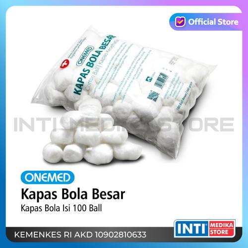 Promo ONEMED - Kapas BOLA Steril Bayi & Dewasa Grade Medis | BABY ...