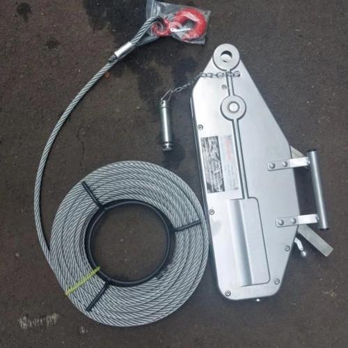 Jual Trifor 3,2 Ton + Seling 20 Meter Nagasaki Wire Rope Pulling Hoist ...