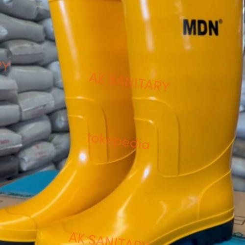 Jual Sepatu Boots Kuning Tebal / Sepatu Boot Tinggi Kuning APD ...