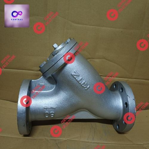 Jual Y Strainer KITZ 2" Inch Cast Iron Flange Jis 10K DN50 - Jakarta Barat - Central Valve ...