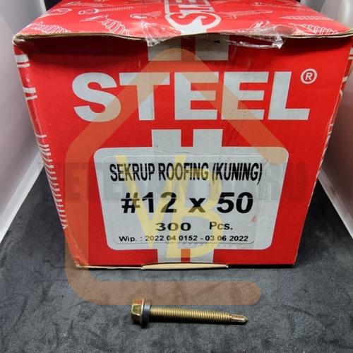 Jual Baut Roofing 5cm / Baut Baja Ringan 12x50 / Self Drilling Screws ...