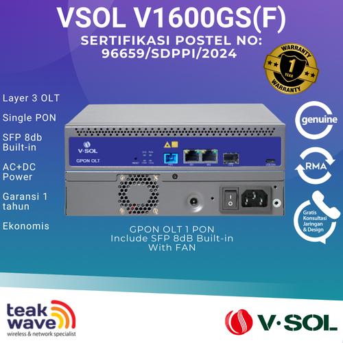 Jual VSOL V1600GS-F WITH FAN GPON OLT L3 V1600GS(F) WITH FAN GPON OLT L3 - Jakarta Pusat ...