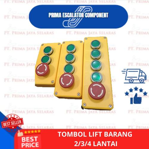 Jual TOMBOL LIFT BARANG 2 3 4 LANTAI / EMERGENCY STOP BUTTON - Jakarta ...
