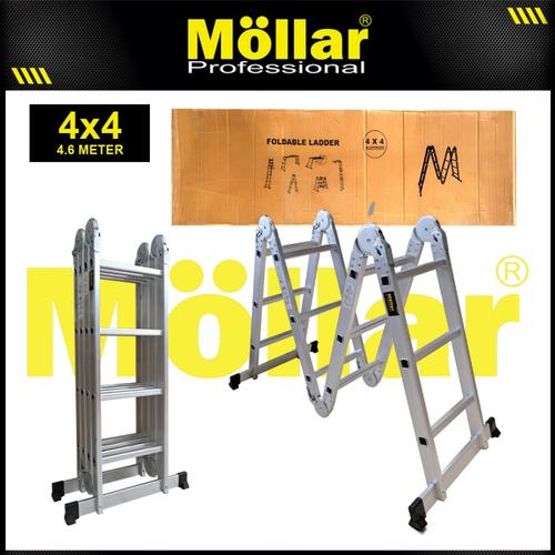 Jual MOLLAR TANGGA LIPAT MULTIFUNGSI ALUMINIUM MULTIPURPOSE LADDER ...