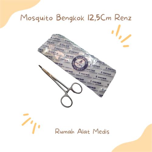 Jual Klem Arteri Masquito RENZ / Klem Masquito Lurus Dan Bengkok 12,5cm ...