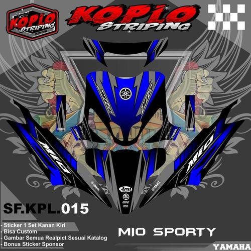Jual Sticker Decal Full Body Motor Yamaha Mio Sporty - Sticker Decal ...