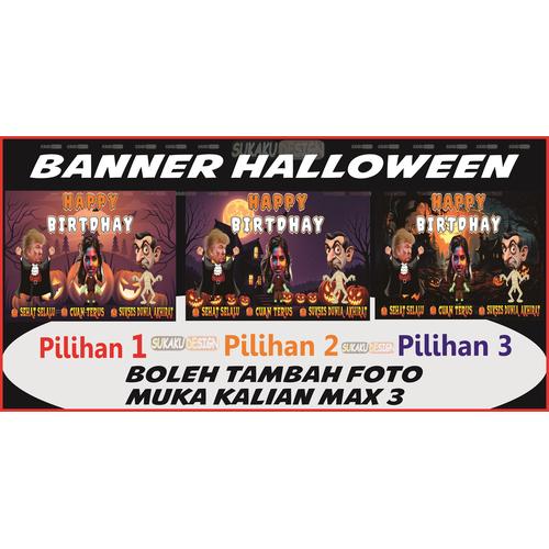 Promo banner / spanduk ulang tahun /sidang / wisuda / wedding design ...