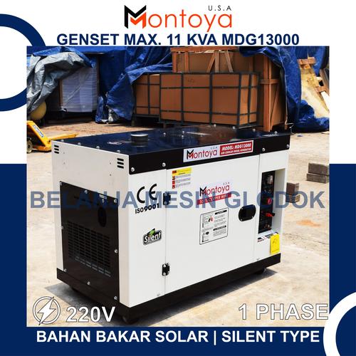 Jual Genset 10 KVA 1 phase montoya mdg 13000 Genset Silent USA ...