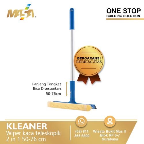 Jual Kleaner Wiper Teleskopik 2 in 1 Alat Pembersih Kaca Window Wiper ...