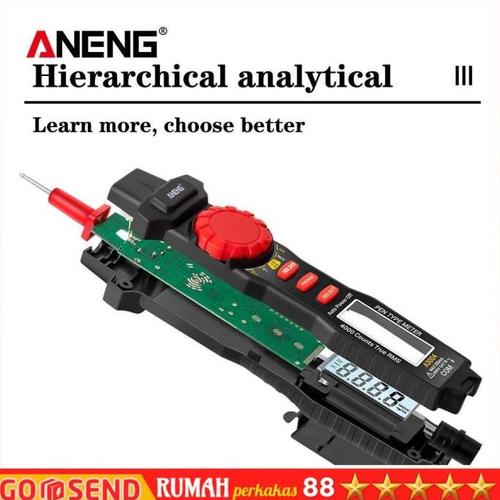 Jual Tespen Digital Multimeter AC DC Voltage Current Resistance Tester ...