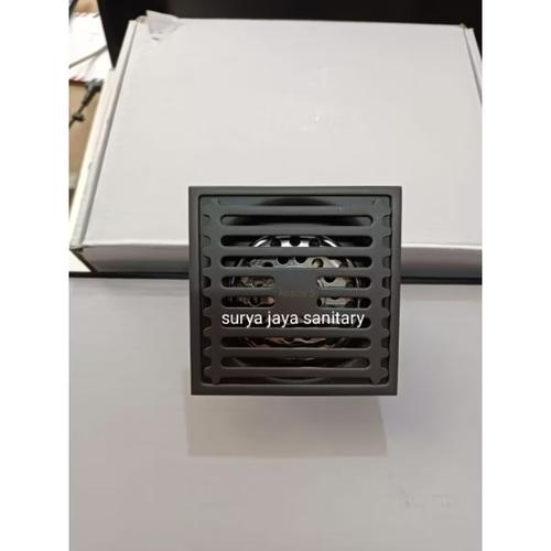 Jual Floor drain apollo grey hitam/ Floo drain wc kamar mandi hitam ...