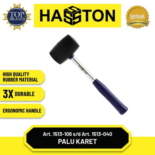 Jual Hasston Hammer Karet Gagang Besi 8 oz / Palu Karet (1513-106) - Gg ...