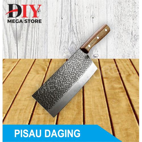 Jual Pisau Daging Golok Besar Piso 7" Pisau Dapur Chef Meat Knife ...