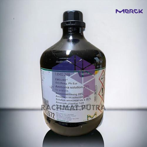 Jual Ammonia Solution 25% Merck Cat. 1.05432.2500 / Larutan Ammonia ...