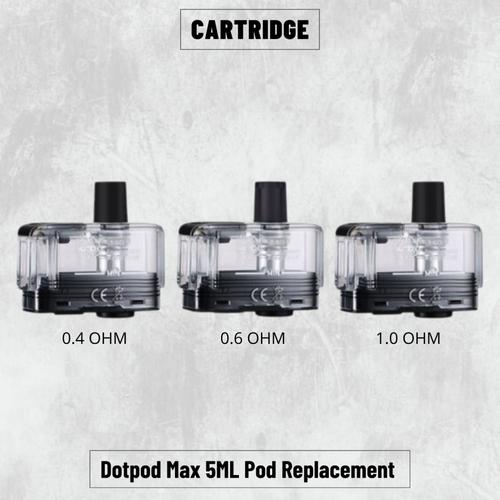 Jual PACK - DOTPOD MAX CARTRIDGE 5ML (2PCS) - Kota Tangerang ...