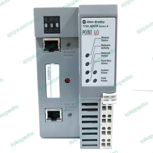 Jual PLC Allen Bradley 1734-AENTR 2-Port EtherNet/IP TP I/O Adapter 24VDC - Kab. Tangerang ...
