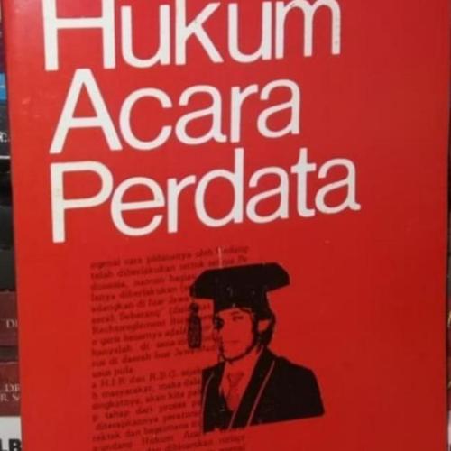 Jual Bes Buku Hukum Acara Perdata By Prof R Subekti Sh - Kota Tangerang ...
