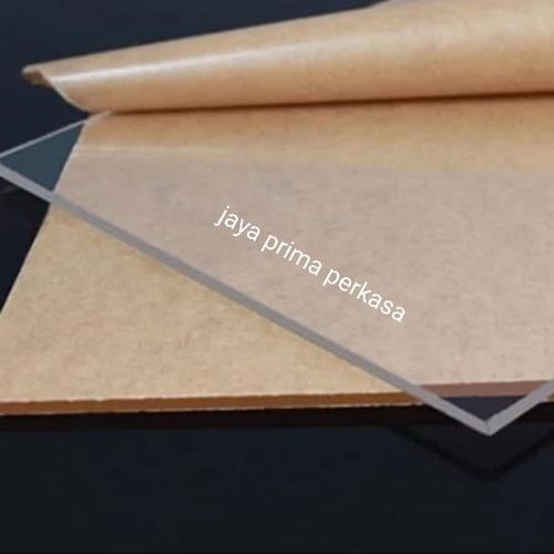 Jual Akrilik lembaran bening tebal 5mm x 49cm x 14cm / Acrylic lembaran tebal 5 mm x 49 cm x 14 ...