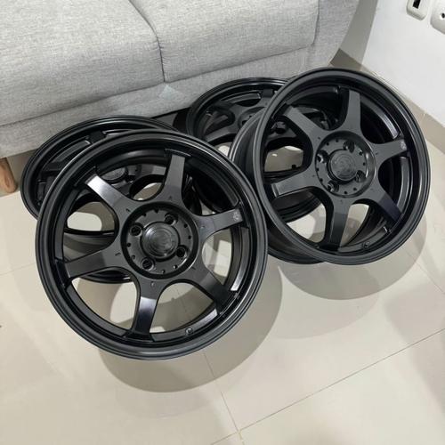 Jual Velg Original KONIG Backbone USA R16x7 et. 40 4x100 like new Yaris ...