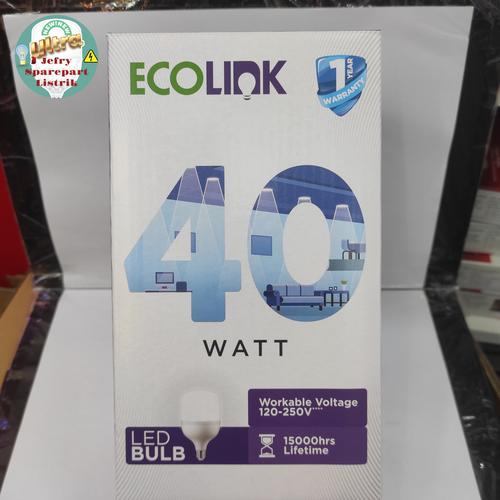 Jual ECOLINK BULB T-FORCE LED HB ND 40W E27 865 GEN3 BOHLAM LAMPU ...