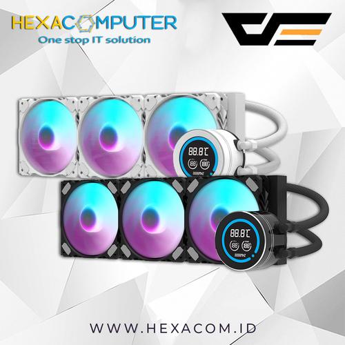 Jual Liquid Cooler DarkFlash Nebula DN360D Temp. Indicator AIO PC ...