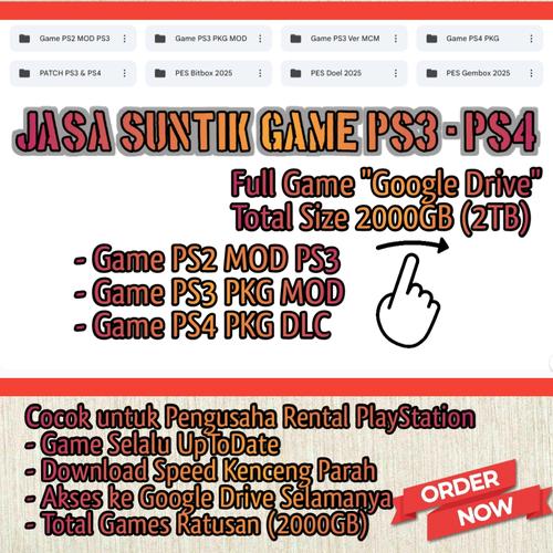 Jual Google Drive Full GAMES PS3 & PS4 - Kab. Banyuasin - GadgetIn Cuy ...